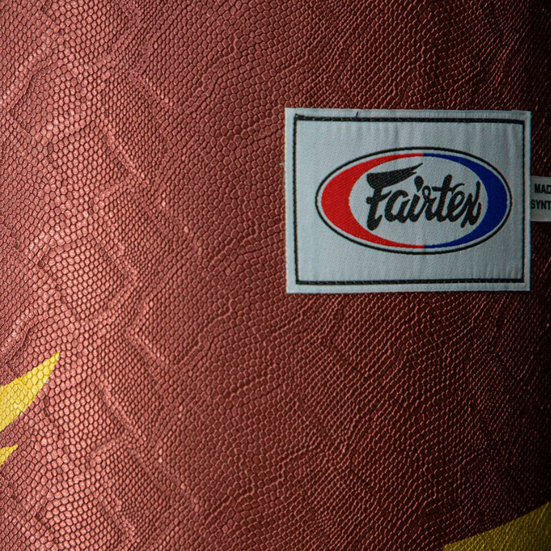 Fairtex Banana Python 6FT Rouge - Unfilled (HB6PY) - MyGlove Maroc